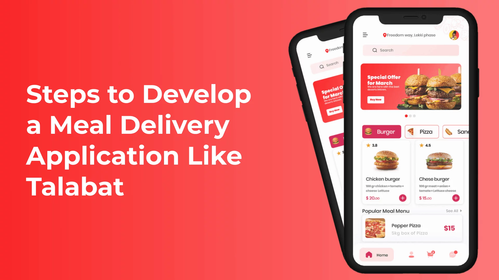 Steps to Develop a Meal Delivery Application Like Talabat